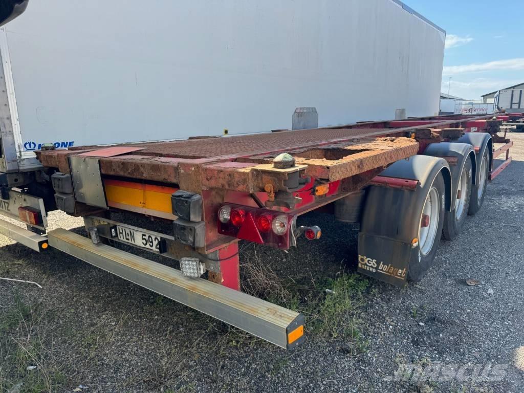 Schmitz Container trailer Gotha SCF 24, 1999, Trelleborg, Skåne län ...